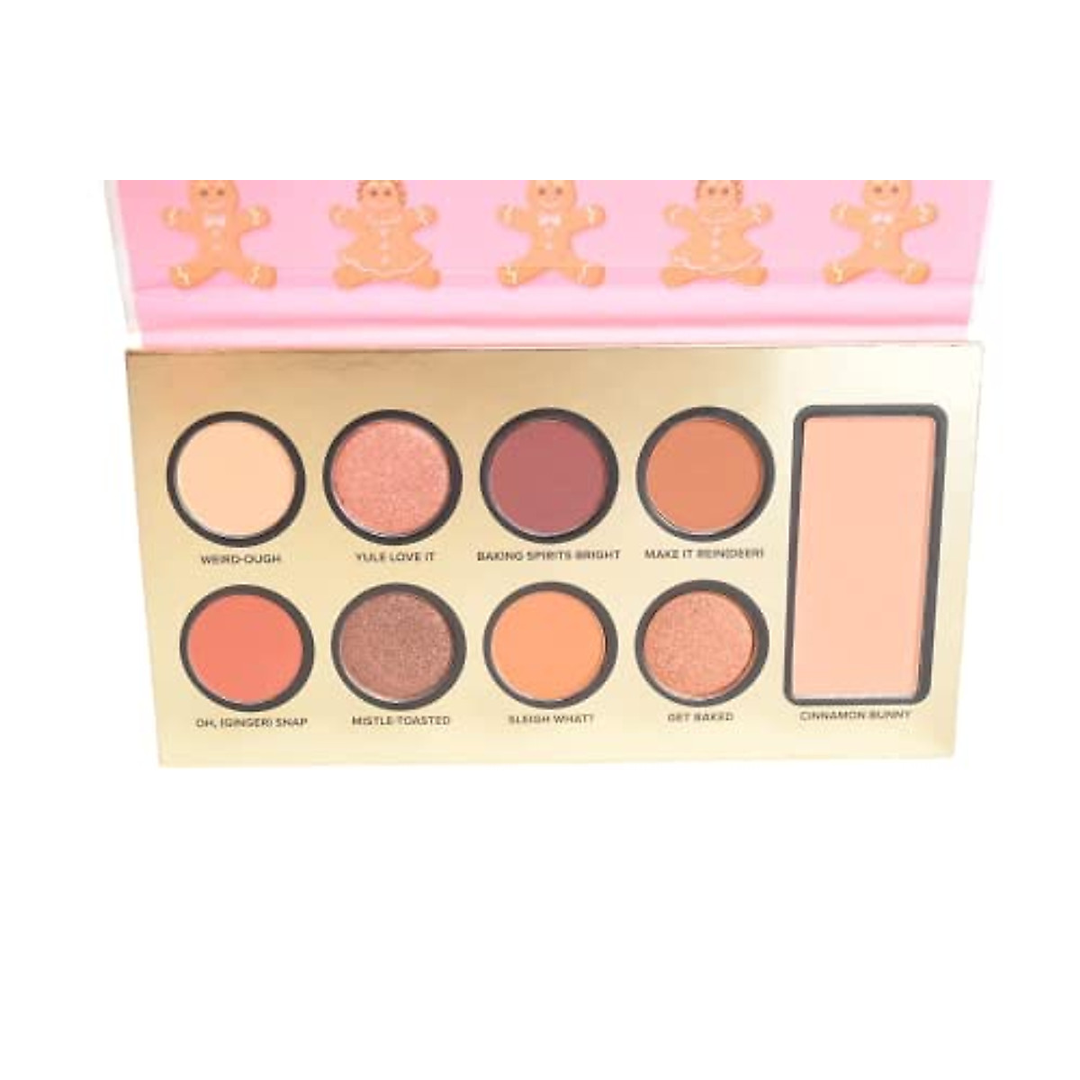 Too Faced Too Faced Christmas Bake Shoppe Makeup Set - Eye & Face Makeup Palettes in Ginger Snap, Chocolate Chip, Sugar Cookie, and Better than Sex Mascara