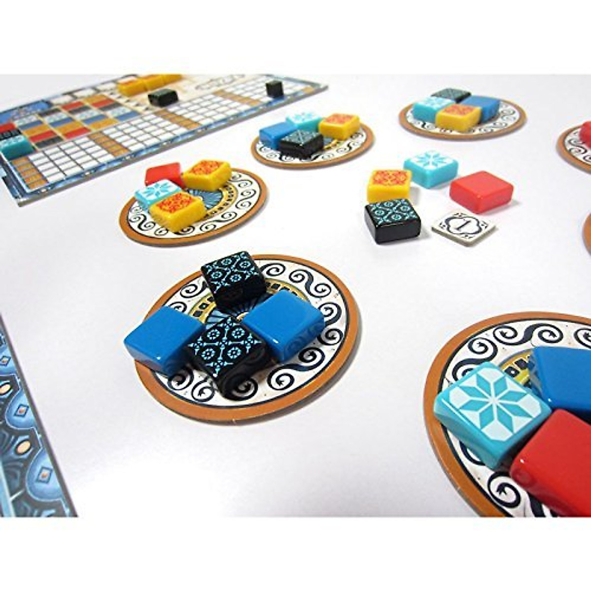 Azul-Board Game Strategy-Board Mosaic-Tile Placement Family-Board for Adults and Kids Ages 8 up 2 to 4 Players
