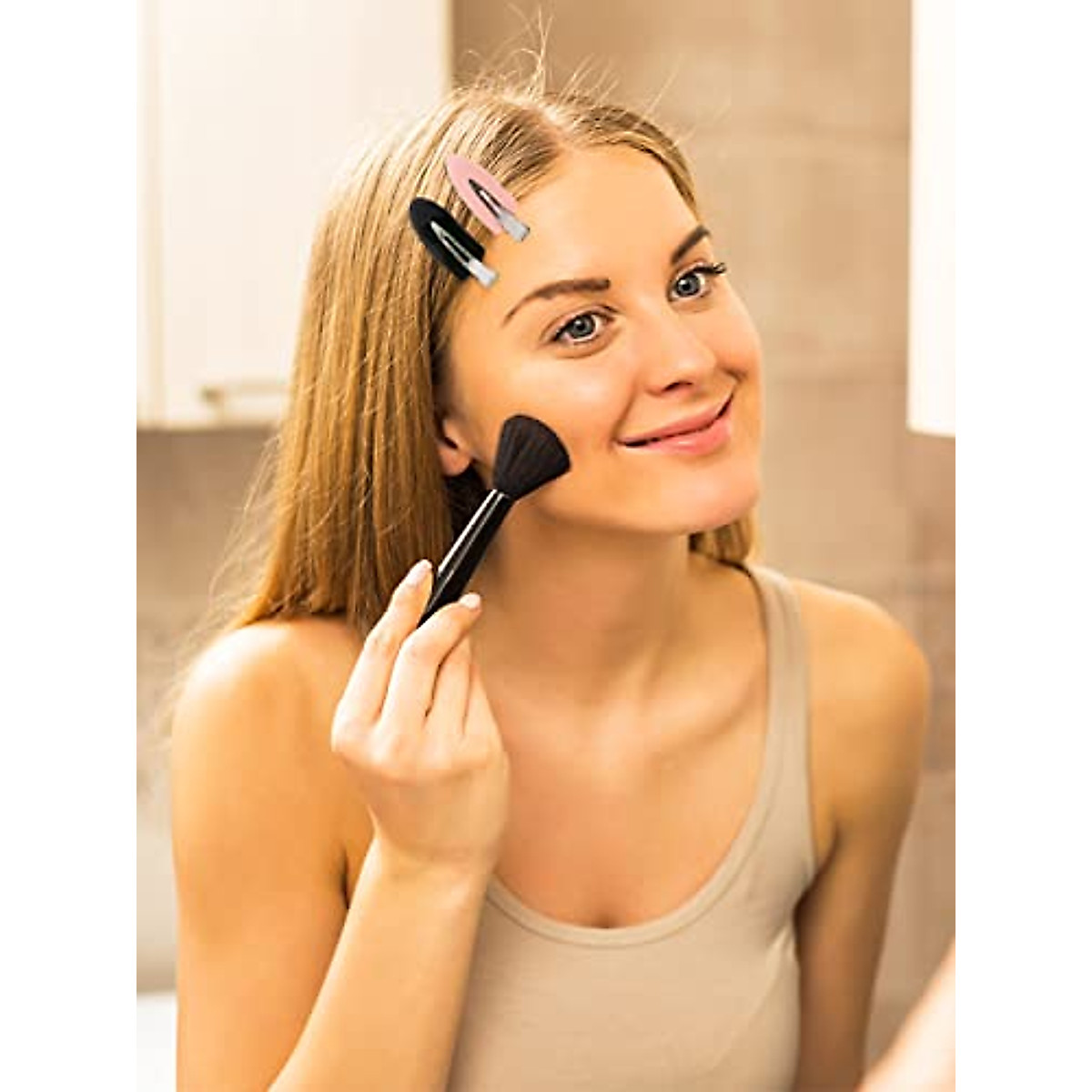 8 Pieces No bend Hair Clips- No Crease Hair Clips Styling Duck Bill Clips No Dent Alligator Hair Barrettes for Salon Hairstyle Hairdressing Bangs Waves Woman Girl Makeup Application