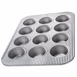 USA Pan Bakeware Muffin Pan and Toaster Oven Muffin Pan Bundle