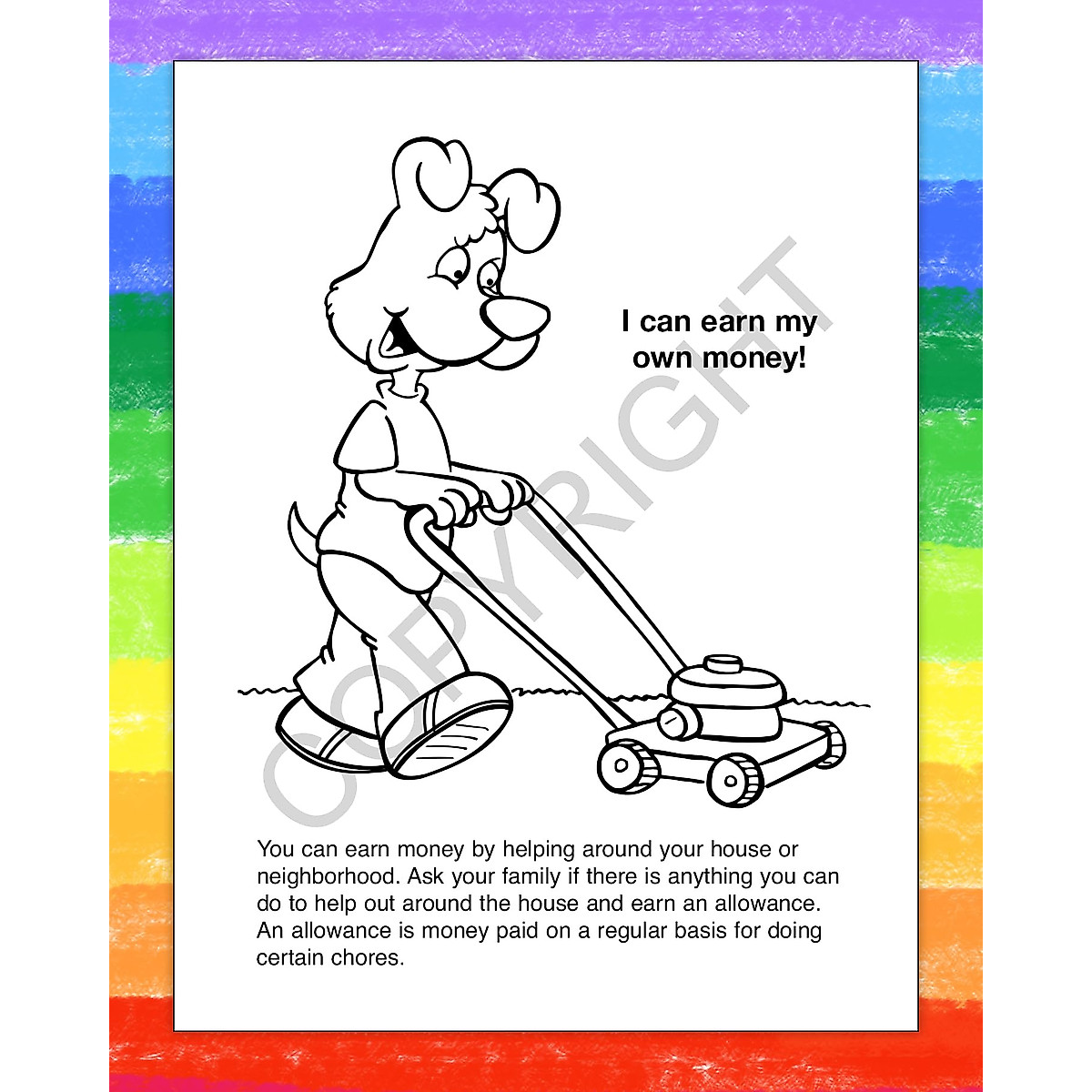 ZOCO - Be Smart with Your Savings - Educational Coloring & Activity Books (25 Bulk Pack, Without Crayons) - Teach Kids About Money - Bank Supplies - Gifts for Kids