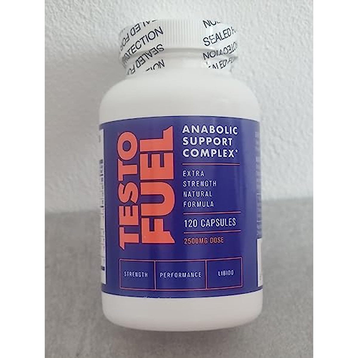 TestoFuel - 120 Testosterone Booster Pills for Men - 100% Natural Ingredients