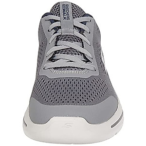 Skechers mens Go Walk Arch Fit - Idyllic Sneaker, Grey/Navy, 11 X-Wide US