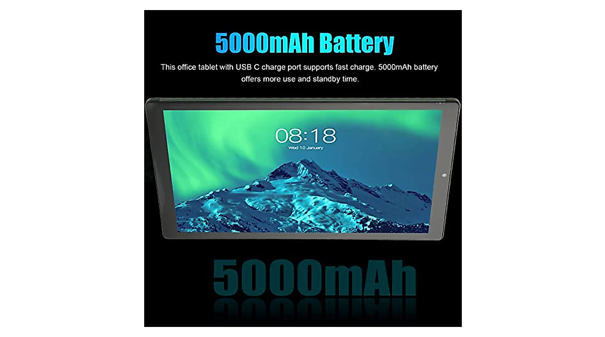 Ciciglow 10 Inch IPS Tablet for Kids and Adults with 4GB RAM