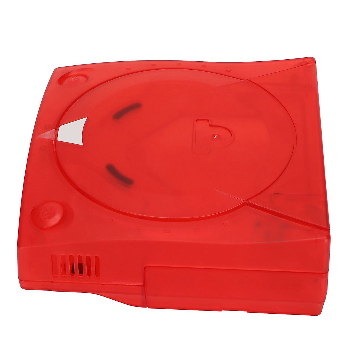 Housing Shell, Impact Resistant Translucent red Replacement Translucent case ABS for SEGA Dreamcast DC for Friends