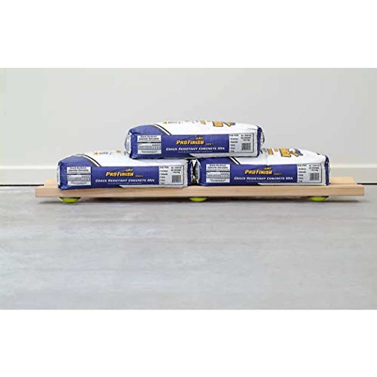 Allsop Home and Garden Lifter Pads, Protect Floors, Decks and Patios with 3,000 lbs rating, discreet non-skid pad lifters / risers / feet / toes, (Lime, Set of four, 1-Count)