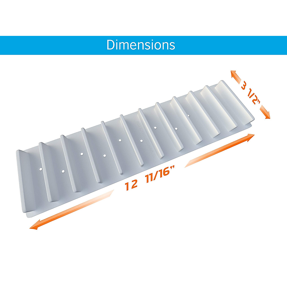 EZStudRack Shelving System for Garages, Sheds, Pantries, Closets, and More. Includes 32 EZStudRacks & 128 Screws- WOOD NOT INCLUDED