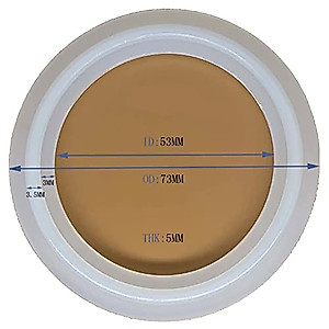 Nimiah Replacement 2" Spa Hot Tub Heater Gasket for Oring Balboa Gecko O-Ring 711-4030B (5 Pack)