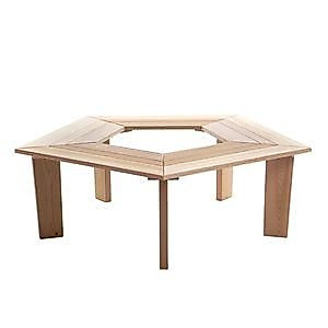 All Things Cedar TB50 Cedar Tree Bench