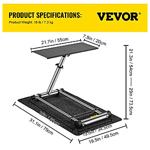Happybuy G29 G920 Racing Steering Wheel Stand,fit for Logitech G27/G25/G29, Thrustmaster T80 T150 TX F430 Gaming Wheel Stand, Wheel Pedals NOT Included