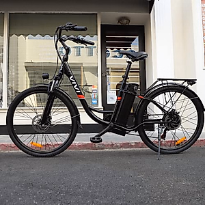 Vivi Electric Bike, 26/20 Inch Electric Bicycle for Adults, 500W E-Bike with 48V Removable Battery, Shimano 7 Speed Electric Commuter Cruiser Bike 20MPH & 50 Mile Adult Electric Bikes City Women