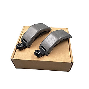 HUYILUN0104 2 PCS Rear Quarter Glass Window Latch Gray Compatible with Toyota Pickup Hilux 1989-1997 Tacoma 1989-1999
