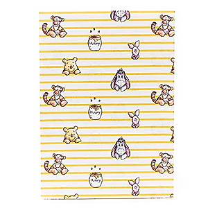 Winnie The Pooh 2 Sheets of Gift Wrap and 2 Gift Tags