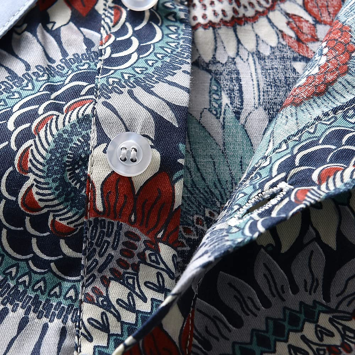 xirubaby Baby Girl Boy Brother and Sister Matching Outfits Floral Printed Dress +Shorts Easter Sets(navy-girl,110/4T)