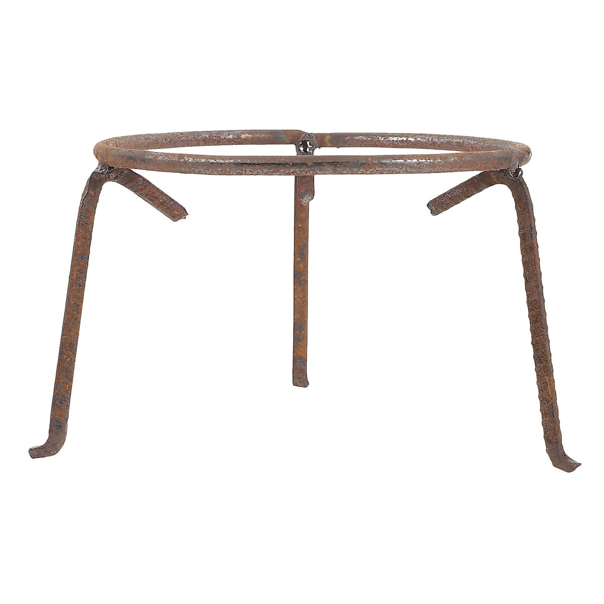 GANAZONO Small Camping Pans Tripod Open Fire Camping Tripod Cooking Stand Iron Pot Stand Tripod Grill for Campfire Camping Backyards Patios