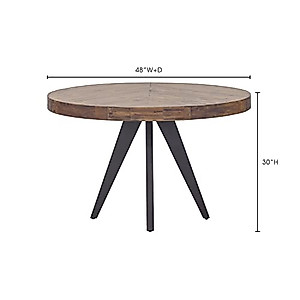 Moe's Home Collection Parq Dining Table, Acacia