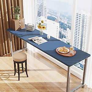 VIOPVERY Blue Wallpaper Peel and Stick 15.7"x393" Solid Blue Wall Paper Pull and Stick Contact Paper for Cabinets Waterproof Self-Adhesive Wall Covering for Bedroom Countertop Desk Decor