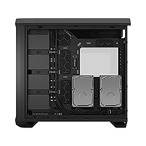Fractal Design Torrent Black E-ATX Tempered Glass Window High-Airflow Mid Tower Computer Case