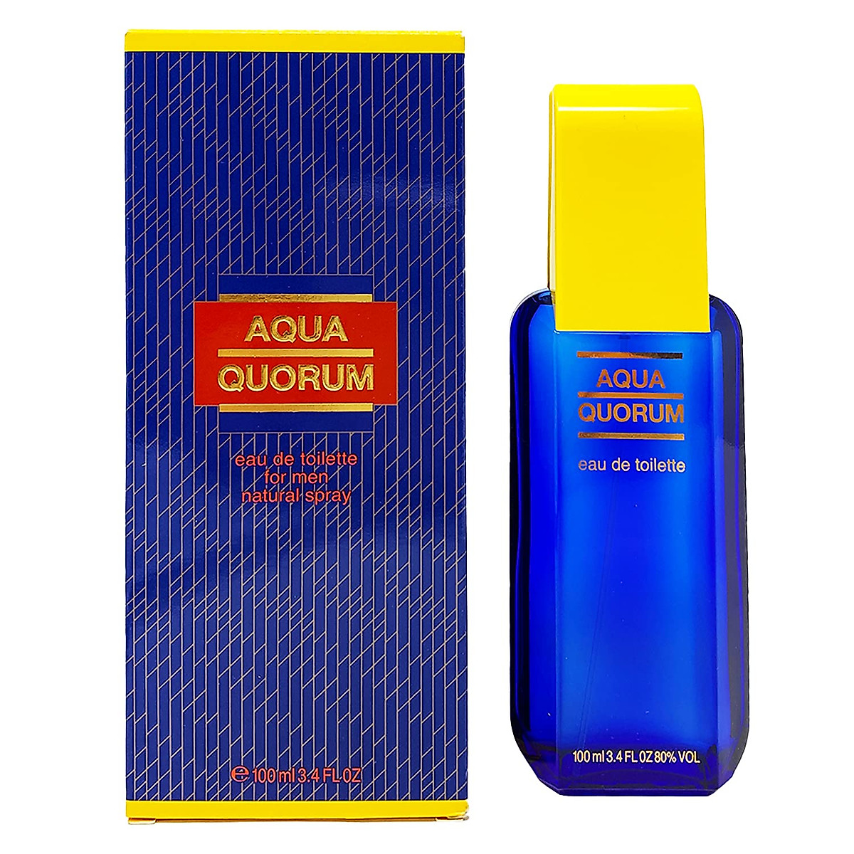 Antonio Puig Aqua Quorum By Antonio Puig For Men. Eau De Toilette Spray 3.4-Ounces