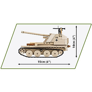COBI Historical Collection WWII MARDER III Ausf. M Tank