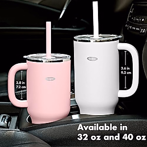 OXO Strive XL Tumbler with Handle – 32 oz. – Onyx