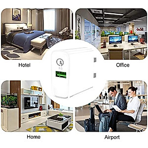 18W Charger Adapter and Cable for Samsung Galaxy A12 A32 A52 A23 5G A01 A11 S21 Plus Ultra FE,Tab S7/S7+,LG Stylo 6/Wing,Moto G Fast/Power/Stylus 2021,One 5G Ace,Quick Charge 3.0 Wall Charging Block