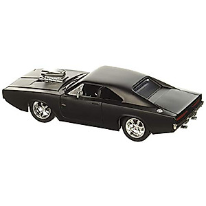 Jada 1:24 Fast & Furious - 1970 Dodge Charger Street Mat Black Vehicle