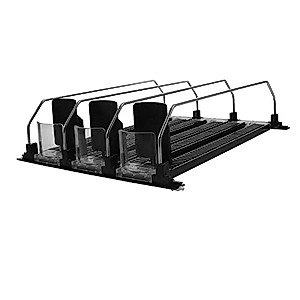 MagiDeal Self Pushing Can Drink Organizer Pusher Bottle Propeller Accessories Replenishment Drink Glide Rack Holder for Fridge Pantry Vending Machine