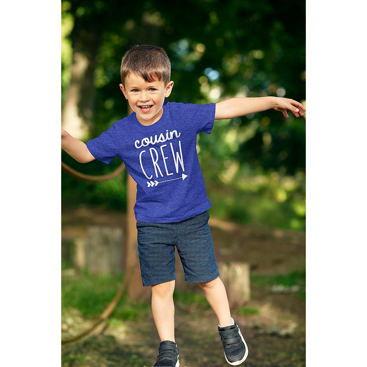 Cousin Crew Arrow T-Shirts and Bodysuits for Baby and Toddler Boy and Girls Fun Family Outfits Vintage Royal Shirt