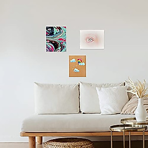 20 Sheets Colored Thick Paper Cardstock Blank for DIY Crafts Cards Making, Invitations, Scrapbook Supplies (Black, 8.5 x 11 inches)