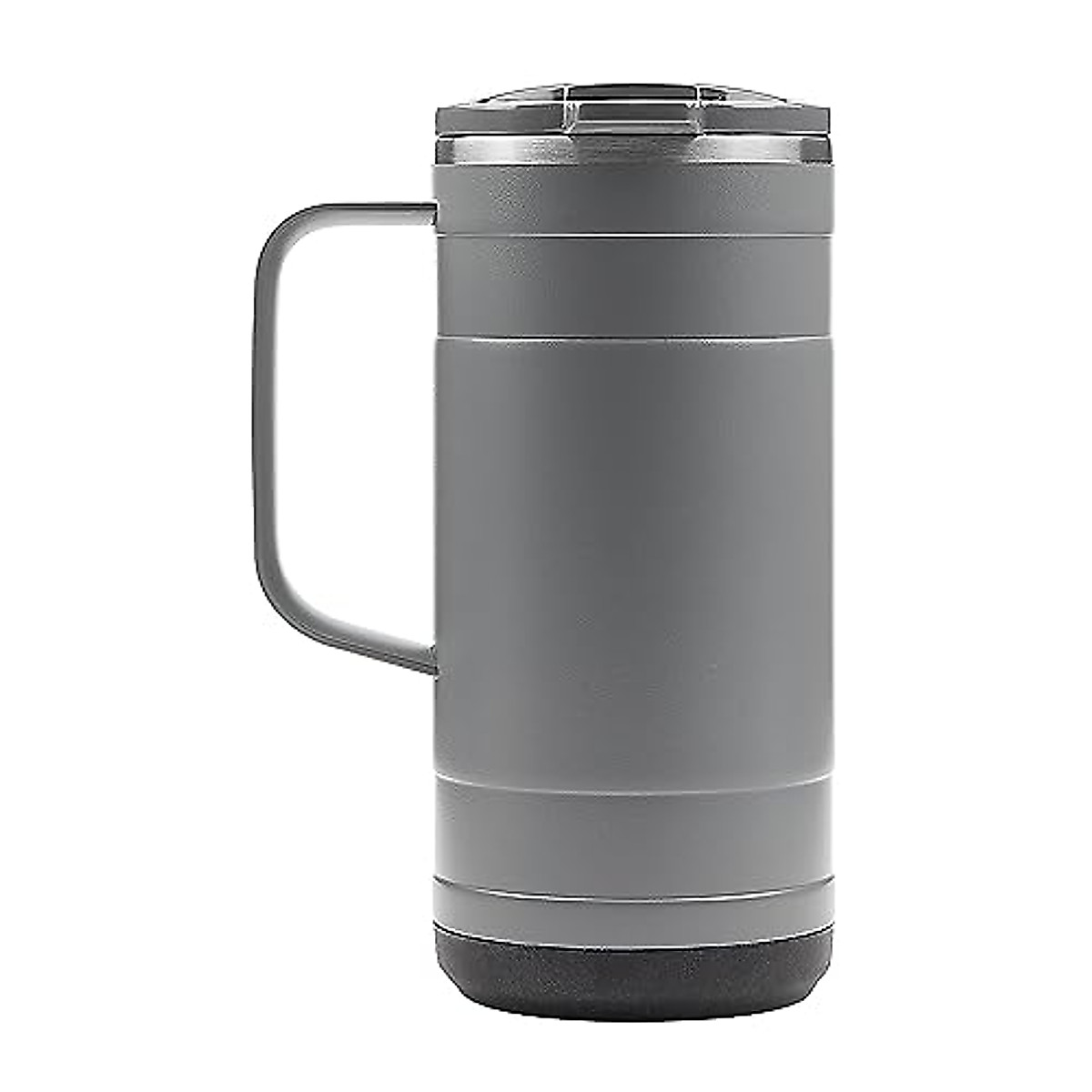 Pelican Hydration Pelican Ridge™ 18 oz Vacuum Insulated Tumbler - Recycled Stainless Steel Double Wall Travel with Dual Lid, Powder Coated Insulated Coffee Mug For Hot Cold Drinks, Graphite