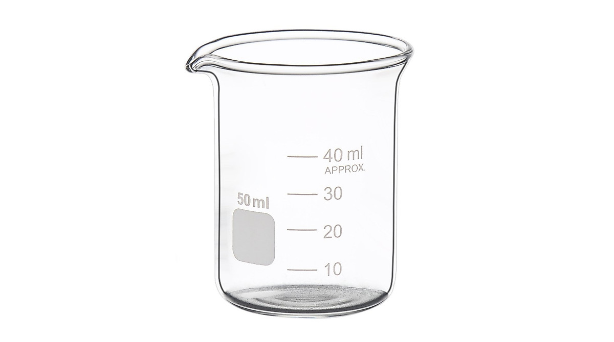 Glass Measuring Beaker Set 50ml 100ml 250ml | Durable Lab Glassware