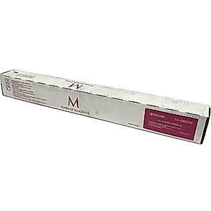 Kyocera 1T02RRBUS0 Model TK-8802M Magenta Toner Cartridge For use with Kyocera ECOSYS P8060cdn A3 Color Laser Printer, Up to 20000 Pages Yield at 5% Average Coverage