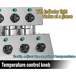 TXMACHINE® 4 cone maker machine kitchen pizza cone machine 3KW Pizza Making Machines for pizza restaurant with pizza oven,Display food warmers (110V/60HZ, cone maker+oven+Display Cabinet)