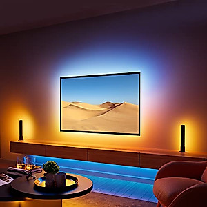 Lytmi Fantasy Plus Kit with Neo 2 Sync Box & Upgraded 75-84" TV Backlight & TV Light Bar & Light Strip Starter Kit