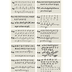 XanmegoJewelry 14K Gold Personalized Name Necklace - Custom Name Necklace with 18 Font Styles - Gold Figaro, Rolo or Cable Chain - Custom Bridesmaids Gifts