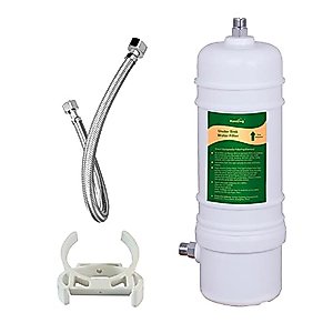 Hansing Full Flow Under Sink Water Filter, 13K Gallons Direct Connect Under Counter Drinking Water Filtration System, Removes Chlorine, Chloramine, Lead, Heavy Metals, Odors, Bad Tastes and More