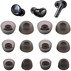 Replacement Ear Tips Compatible with Soundcore by Anker Space A40, Silicone Ear Buds Ear Cap Ear Plug Eartips Replacement for Soundcore Space A40/ Life P3i / Life A3i,3 Size 6 Pairs