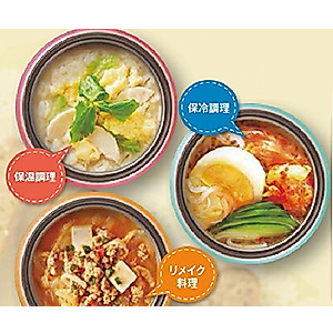 Zojirushi SW-GD36-PP Stainless Steel Vacuum Insulated Food Jar, Bento Box, Heat Retention, Cold Retention, Wide Mouth, 12.2 fl oz (360 ml), Berry