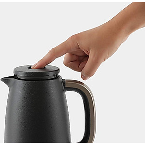 Zojirushi AH-FAE10BZ, Glass Vacuum Carafe, 1.0-Liter, Imono Black, Made in Japan