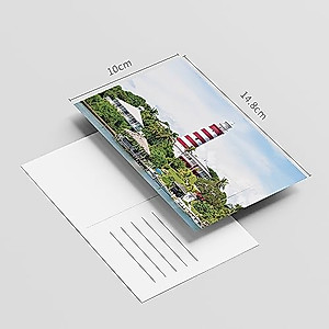 Dear Mapper Bahamas City Landscape Postcards Pack 20pc/Set Postcards From Around The World Greeting Cards for Business World Travel Postcard for Mailing Decor Gift
