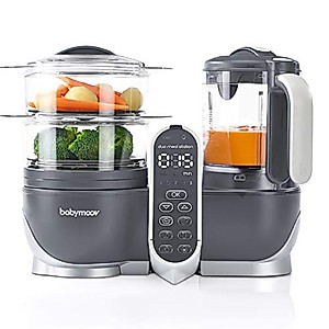 Duo Meal Station Food Maker 6 in 1 Food Processor with Steam Cooker, Multi-Speed Blender, Baby Purees, Warmer, Defroster, 1 Count (Pack of 1) (Nutritionist Approved)