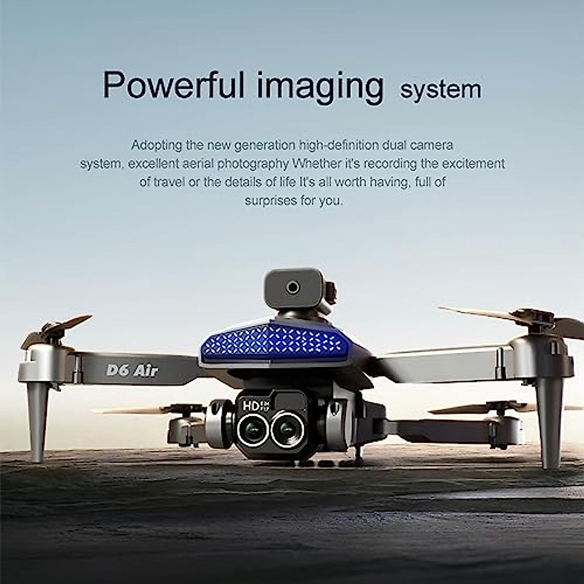 Drone With 4k HD FPV Camera, App Mobile Phone Control, Remote Control Toys Gifts For Boys Girls With Altitude Hold Headless Mode One Key Start Speed (Black)