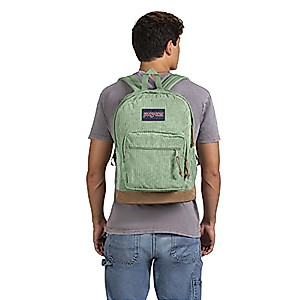 JanSport Right Pack Expressions Backpack - Travel, Work, or Laptop Bookbag - Loden Frost Corduroy