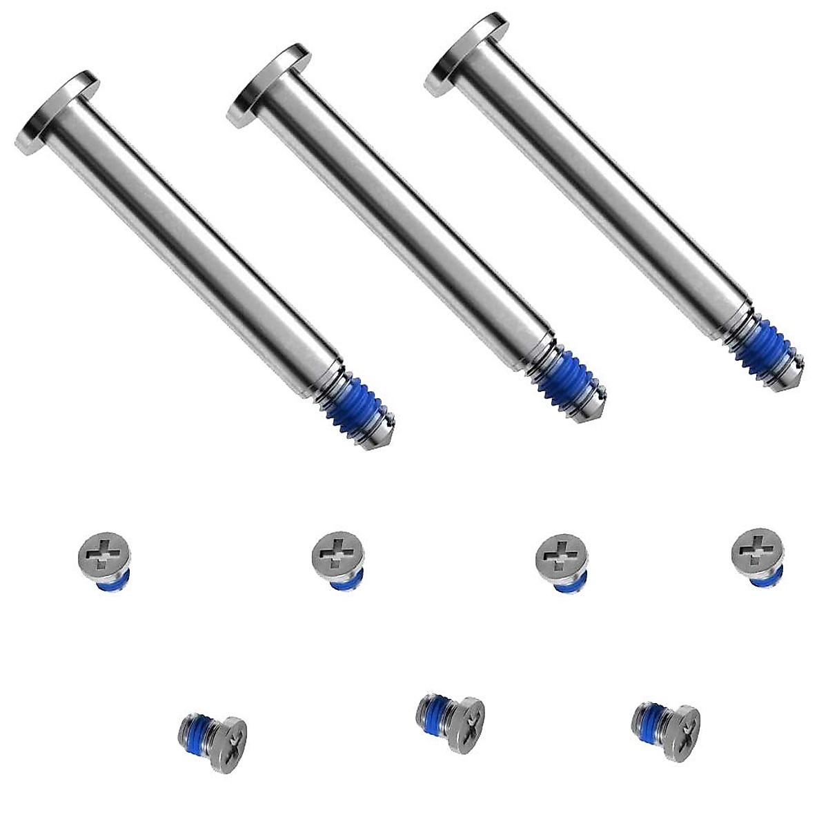 Replacement Screws Set for MacBook Pro 13 15 17inches A1278 A1286 A1297 2009 2010 2011 2012, 10pcs Unibody Bottom Case Cover Phillips Repair Replacement Notebook Laptop PC Computer Screw