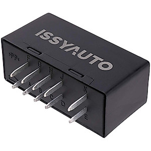 Hazard Warning Flasher Relay, Compatible with Sierra Silverado 2003-2006 Turn Signal Flasher, Replace 10383321 Not for LED Flasher Use