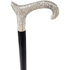 Halloween Vintage Costume Walking 3 fod Stick Cane Strong Sturdy Beautiful Wooden Wood Cane