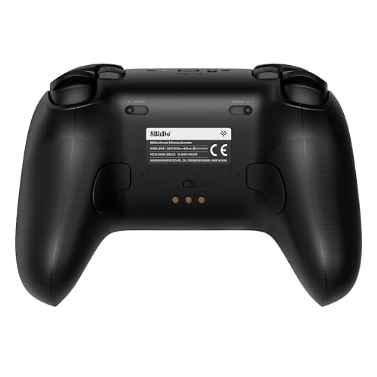 8BitDo Ultimate 2 Wireless Controller for Windows & Android, Gaming Controller with TMR Joysticks, Switchable Hall Effect/Tactile Triggers, RGB Fire Ring, 8Speed Wireless Tech, Black