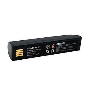 2000mAh Replacement Battery for Honeywell 3820 3820i 4820 4820i 5620 4620 Xenon 3820 Xenon 3820i Xenon 4820 100000495 S-L-0526-E 013283
