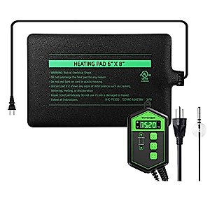 VIVOSUN Reptile Heat Mat and Digital Thermostat Combo